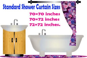 Standard Shower Curtain Sizes: What Size Do You Need?